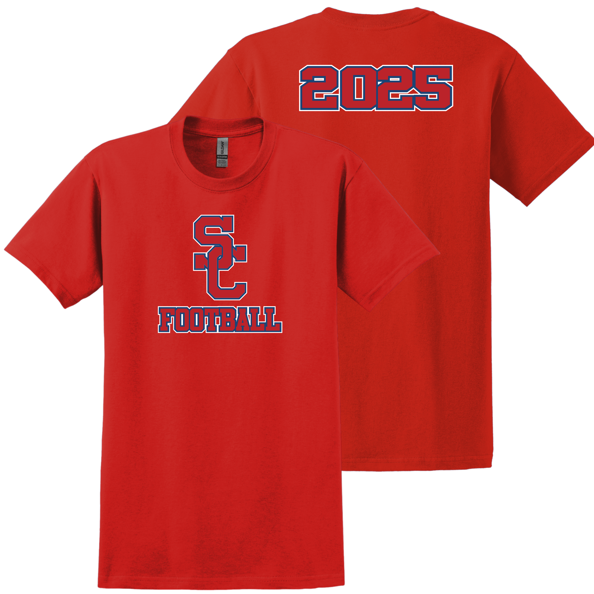 Sandy Creek High School Football OG SC Logo Short Sleeve Shirt– Shirts ...